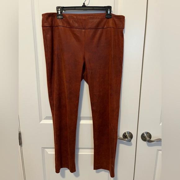 Attyre | Pants & Jumpsuits | Fabulous Leather Look Pull On Pants | Poshmark